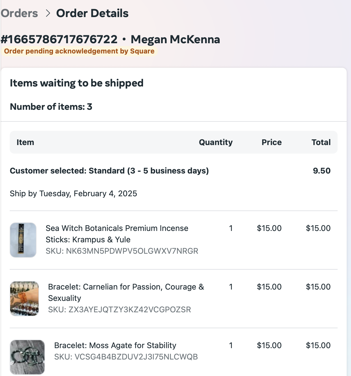 Square x Meta Integration Order Acknowledgement - The Square Community
