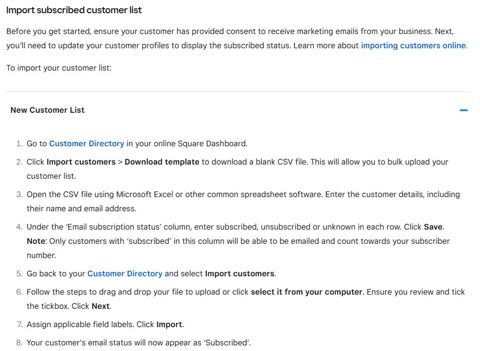 Solved: I can't change the email marketing status of custo... - The ...