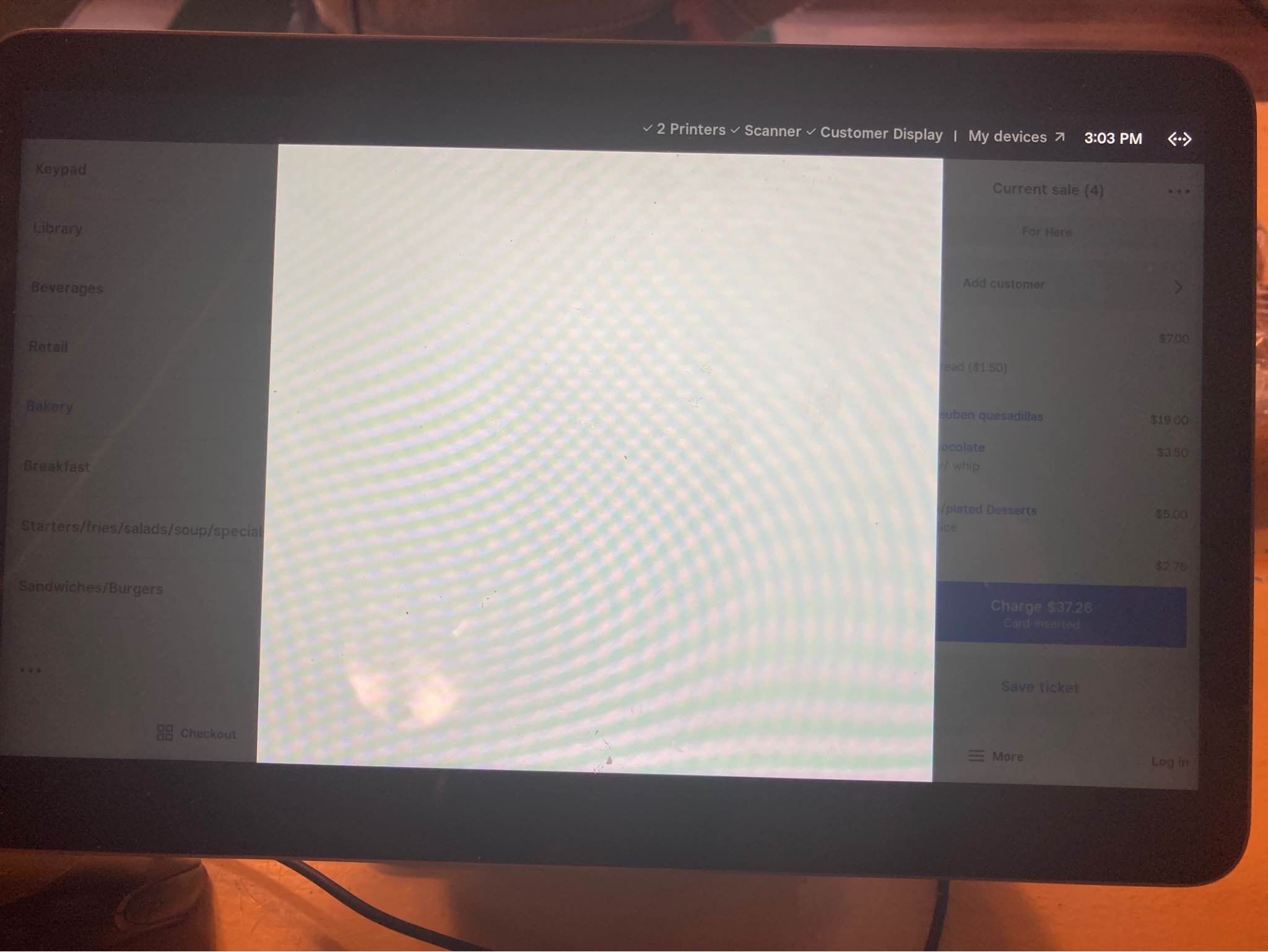 Solved: White Screen keeps coming up on Square Register du... - The ...