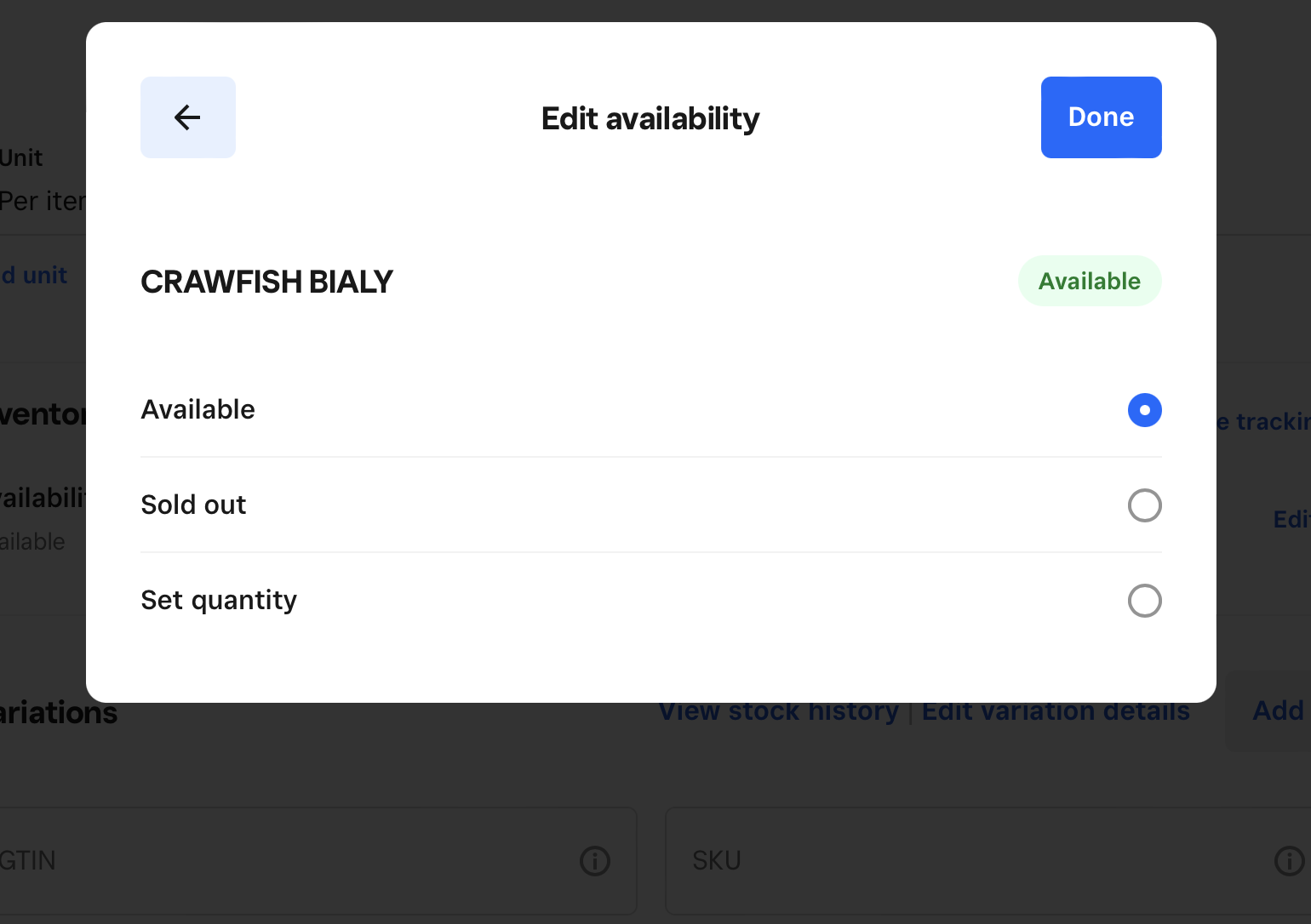 Solved: Item counts for service - Square for restuarants p... - The ...