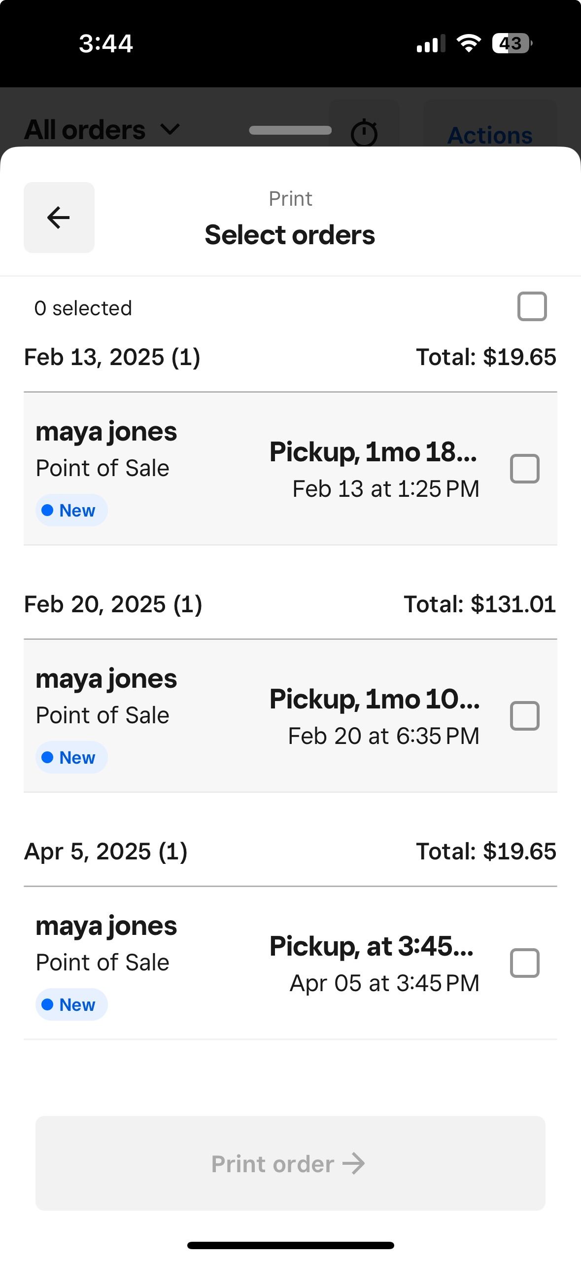 Solved: Re: Future-date pickup orders no longer printing a... - The ...