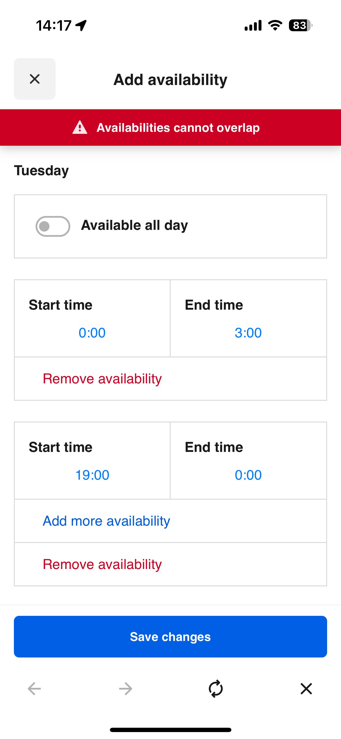 Solved: Shift Scheduling Issue with Square Team App - over... - The ...