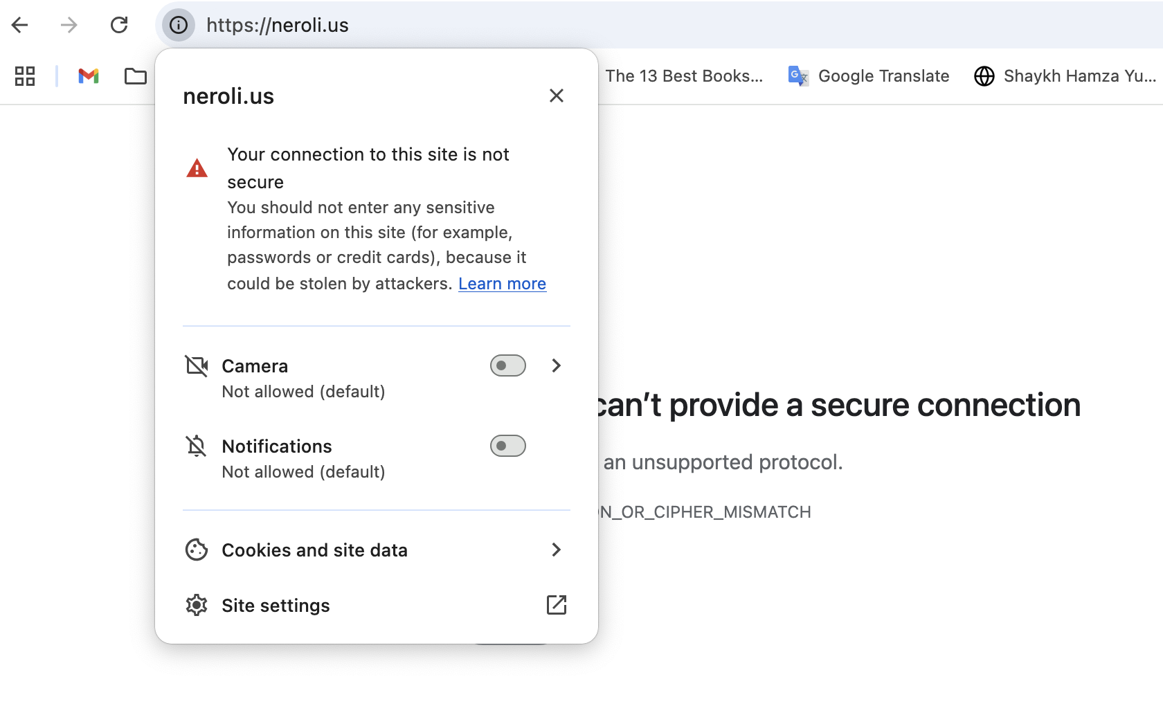 Solved: SSL issue: my website is not loading - The Square Community