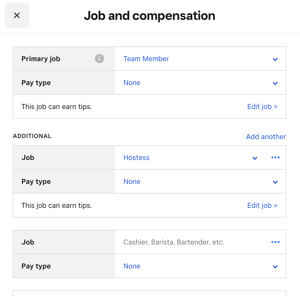 Solved: Re: Different pay rates for same employee - The Square Community