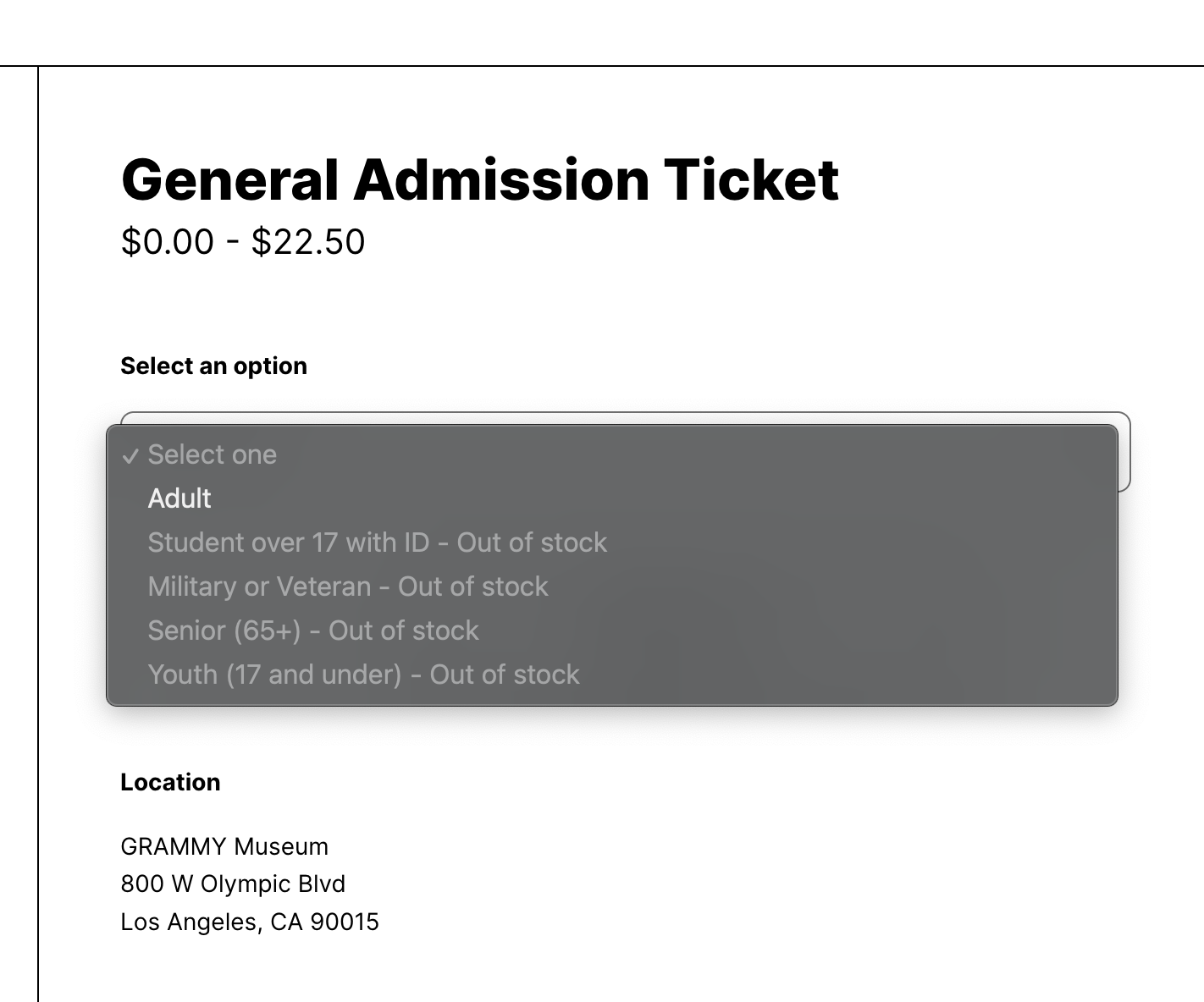 Solved: Selling multiple ticket types in one transaction - The Square ...