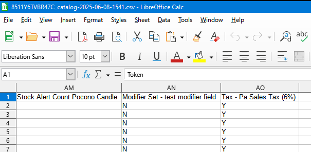 Sales Tax Mass Edit via CSV - The Square Community