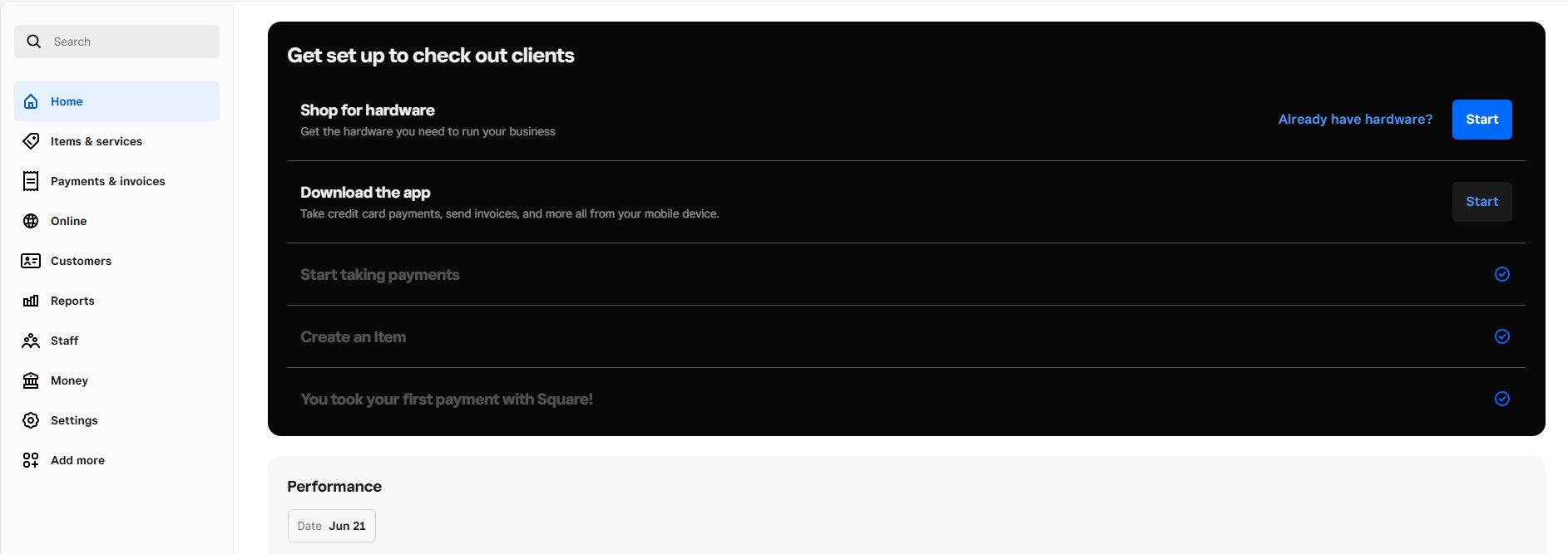 How do I get rid of the black box on the dashboard - The Square Community