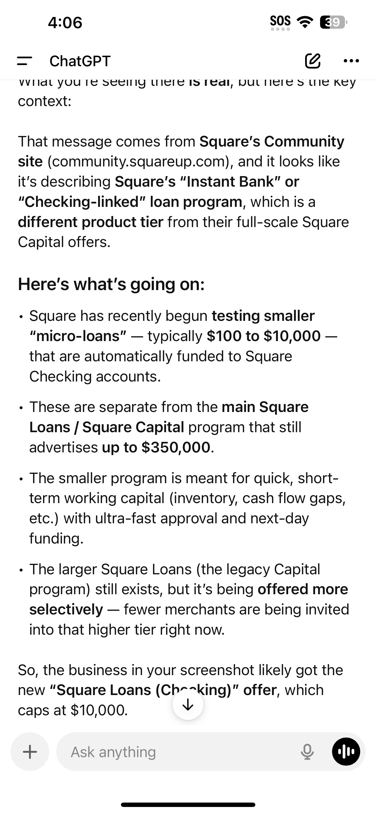 Solved: October 2025 Loan Offers - The Square Community