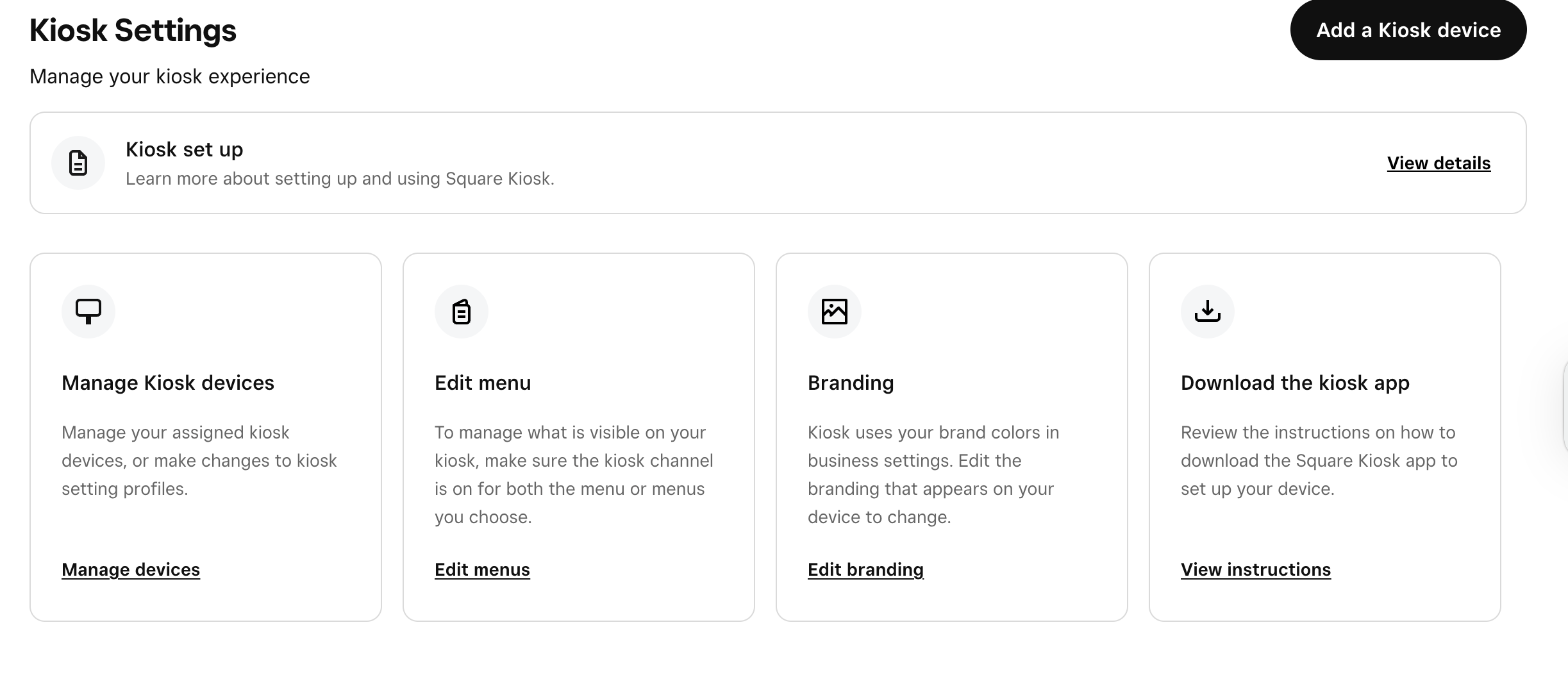 Solved: Square Kiosk - Setup is incomplete - The Square Community