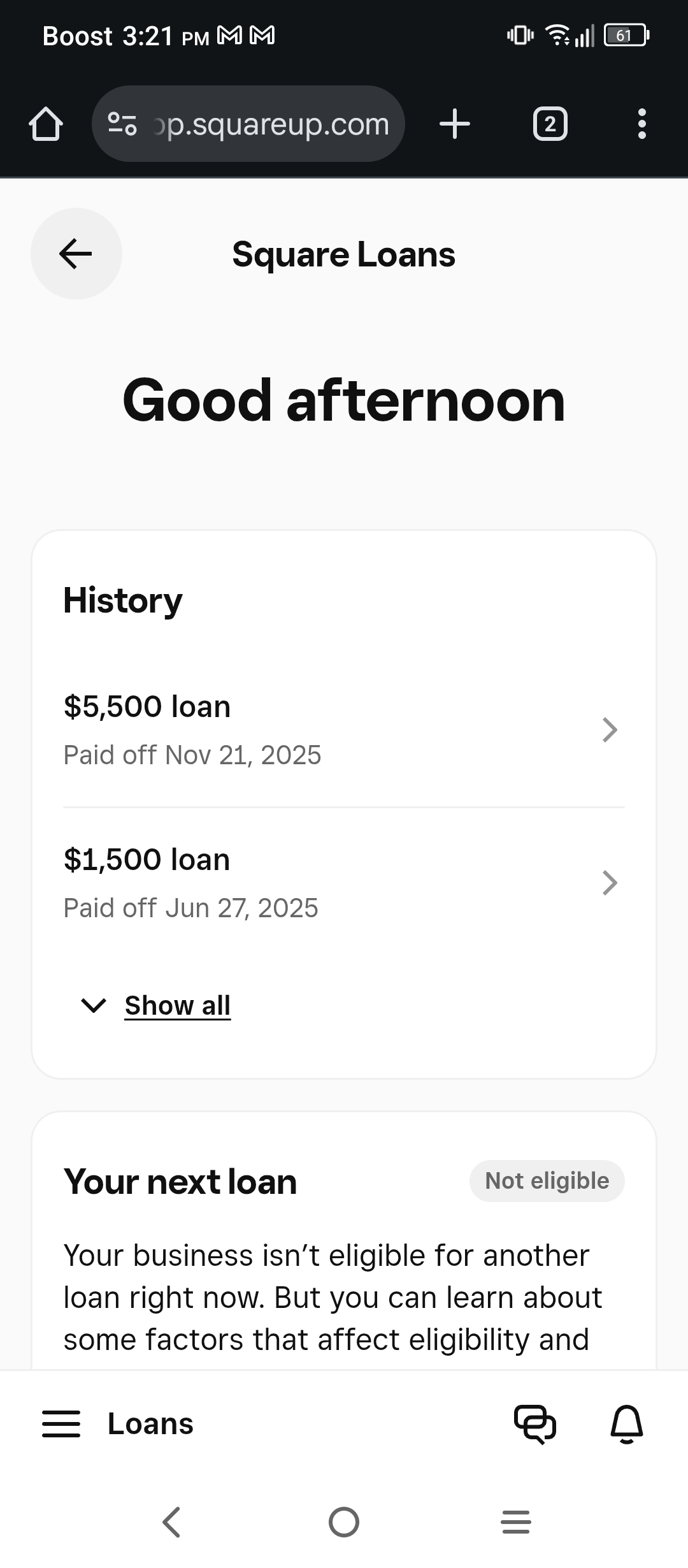 Solved: December 2025 Square Loans - The Square Community