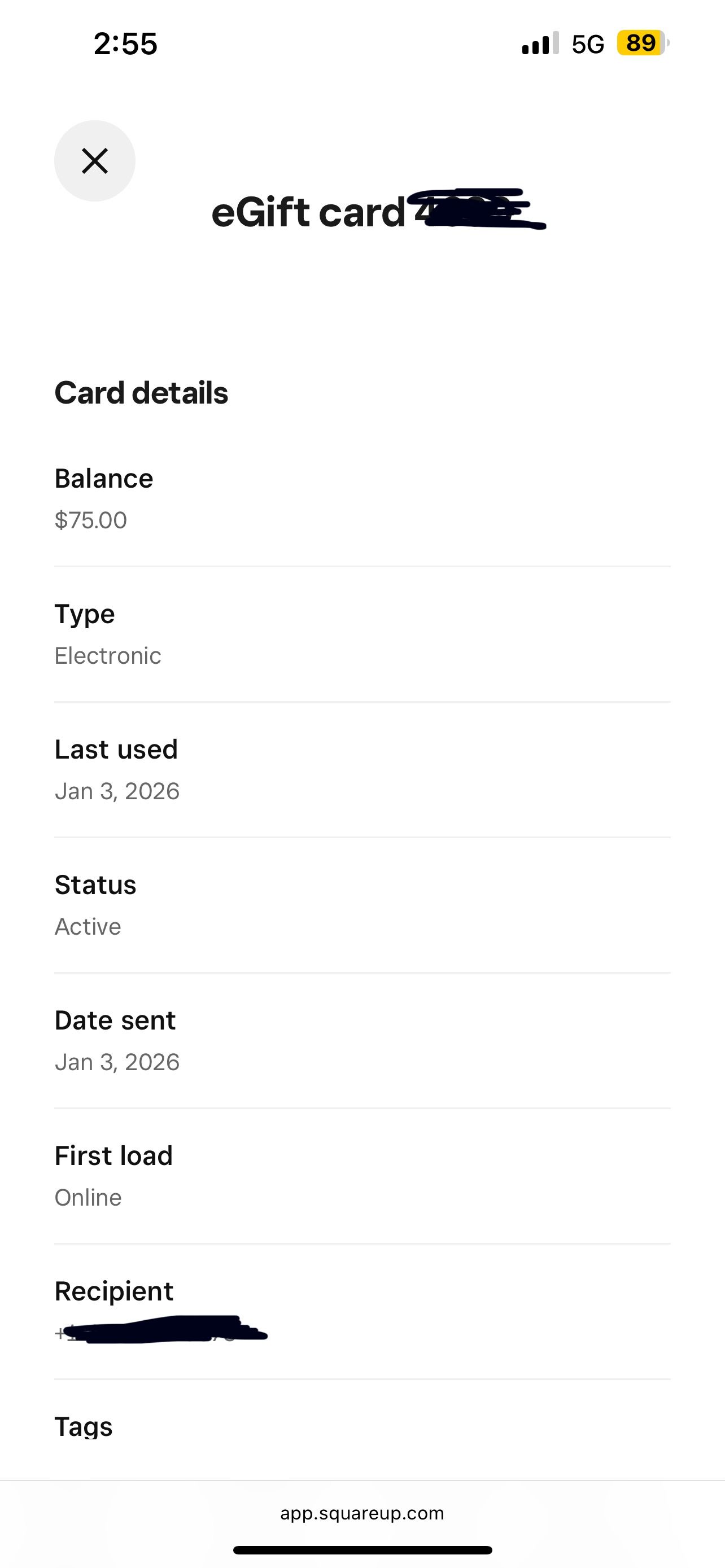 Solved: How to Resend eGift Card - The Square Community