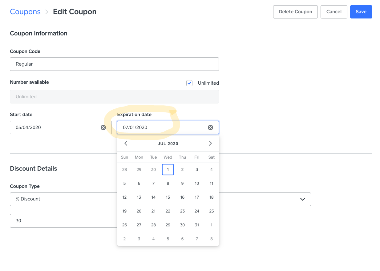 Solved: Online Store: How do edit a discount coupon in the... - The ...