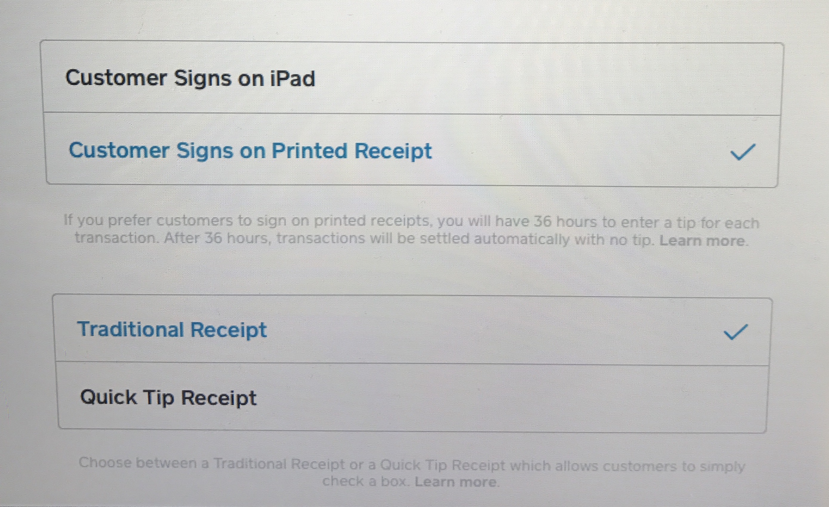Print Receipt with Signature - The Square Community