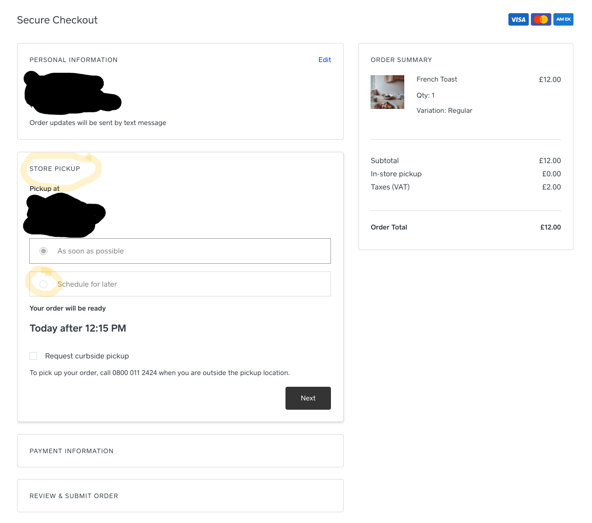 Delivery date request on ordering - The Square Community