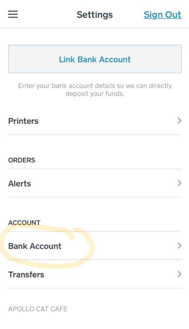 Solved: How do I link my bank account from the Square app? - The Square ...