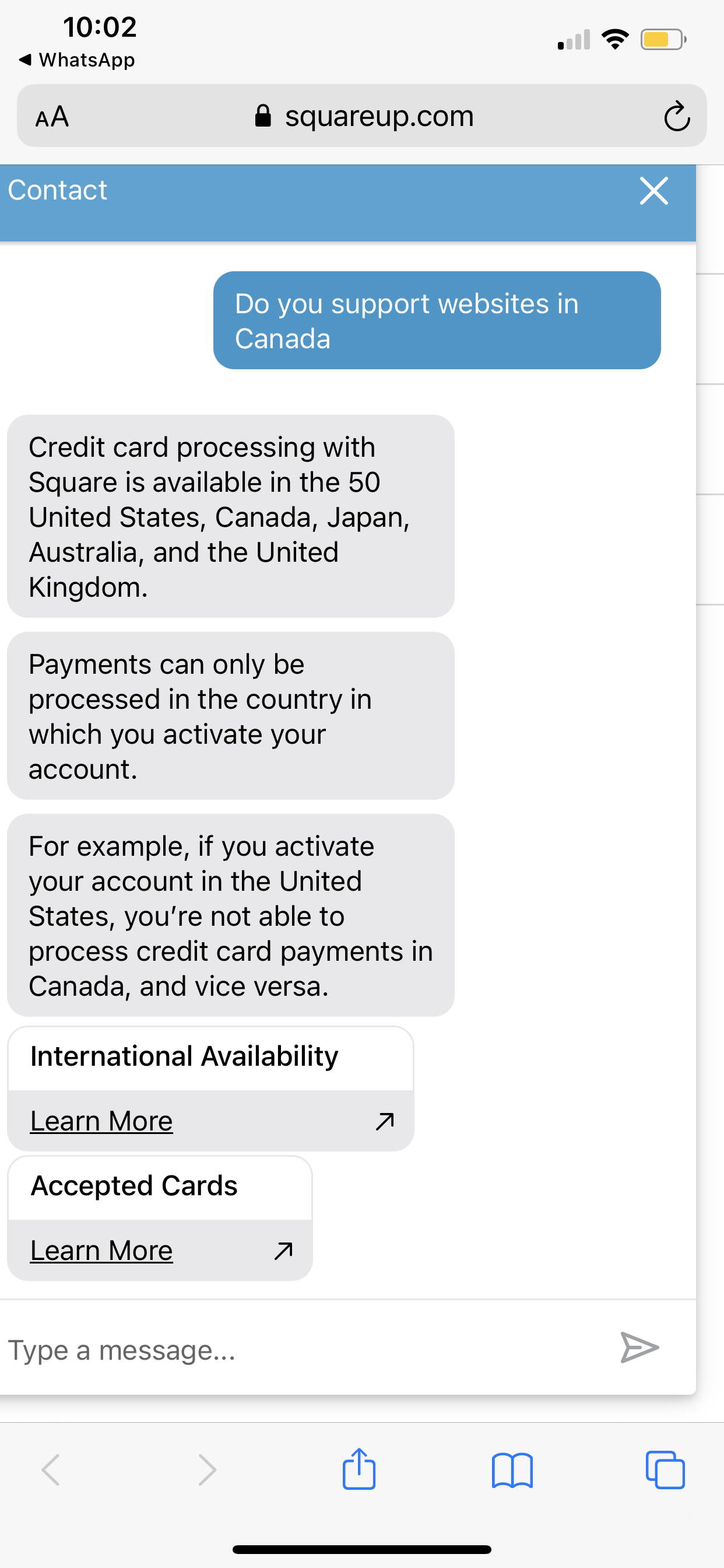Payment method - The Square Community