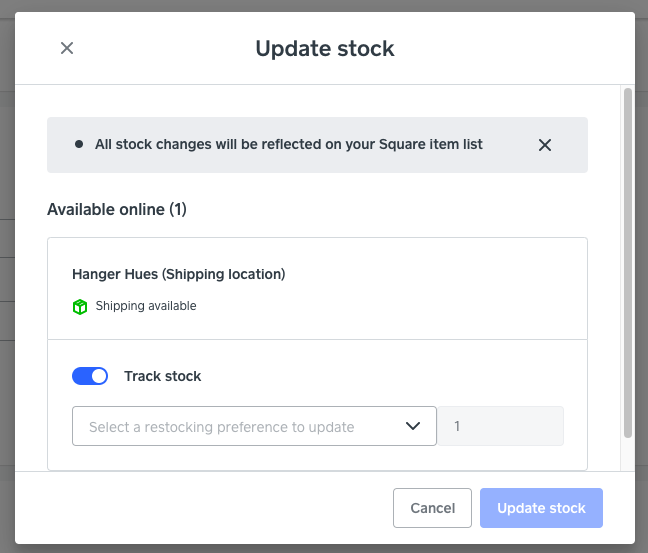 inventory tracking - The Square Community